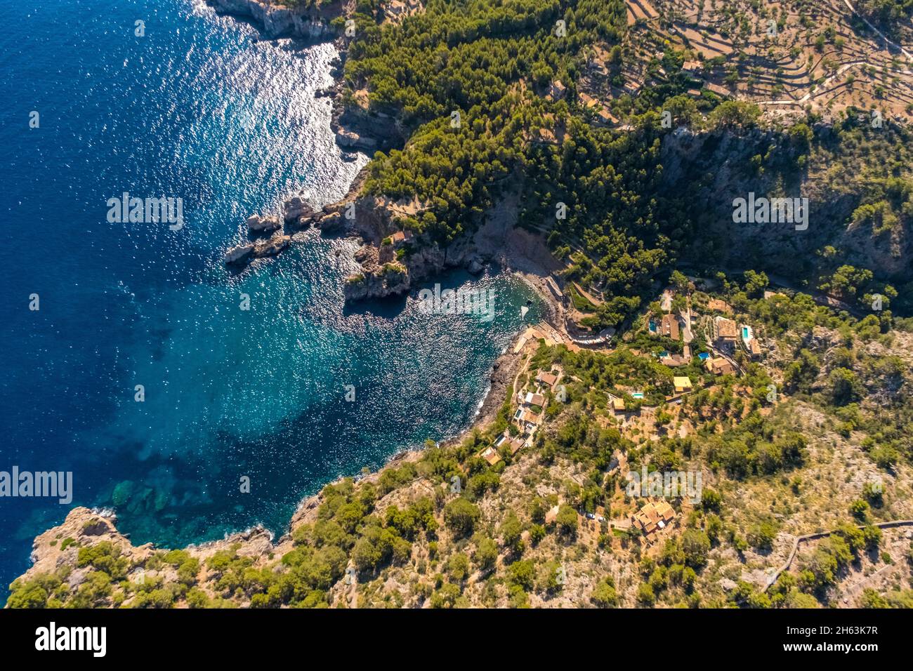 Cala de deia bay hi-res stock photography and images - Alamy