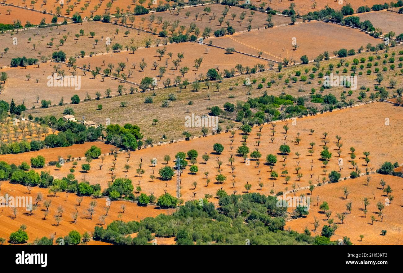 Aerial view of fields hi-res stock photography and images - Alamy