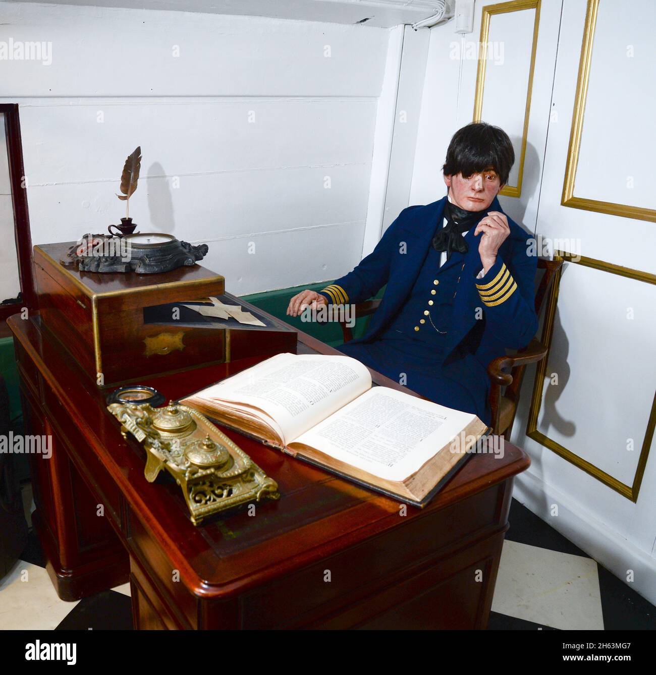 HMS Trincomalee, built in Bombay, India in 1817 she is now a museum ...