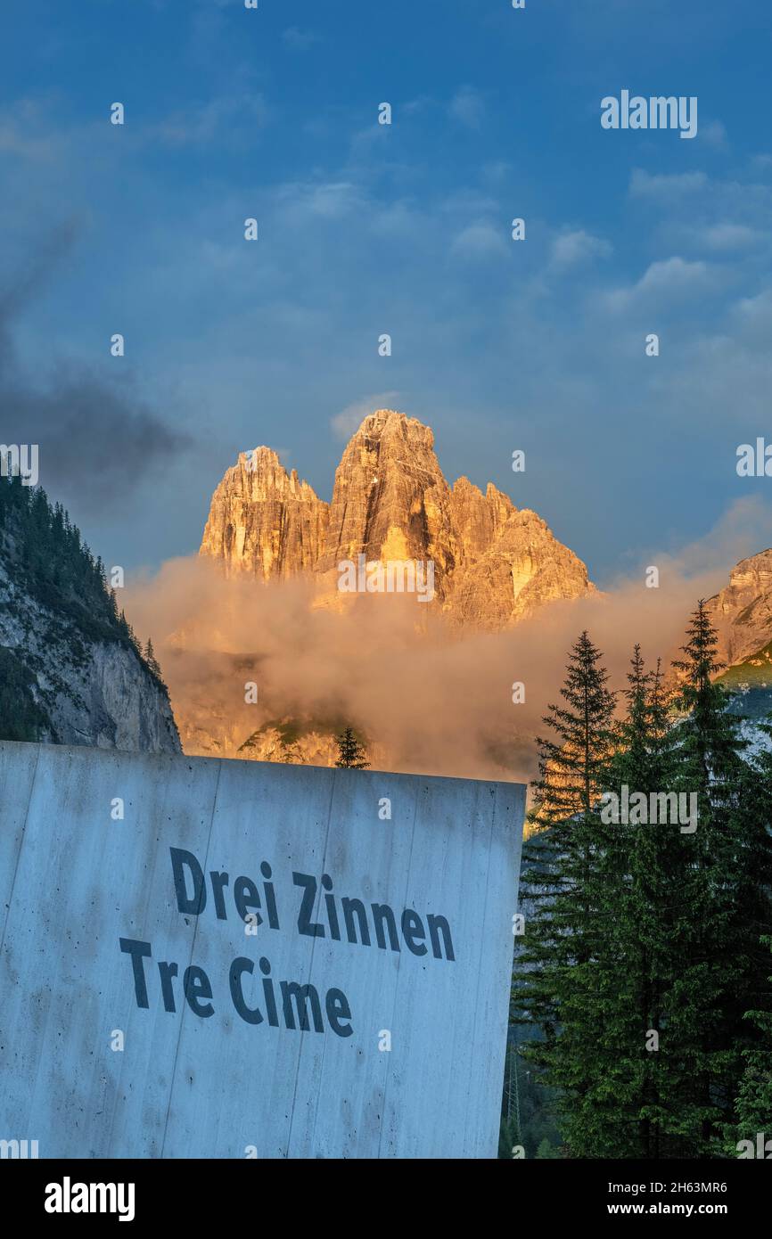 landro,toblach,höhlensteintal,bolzano province,south tyrol,italy. the ...