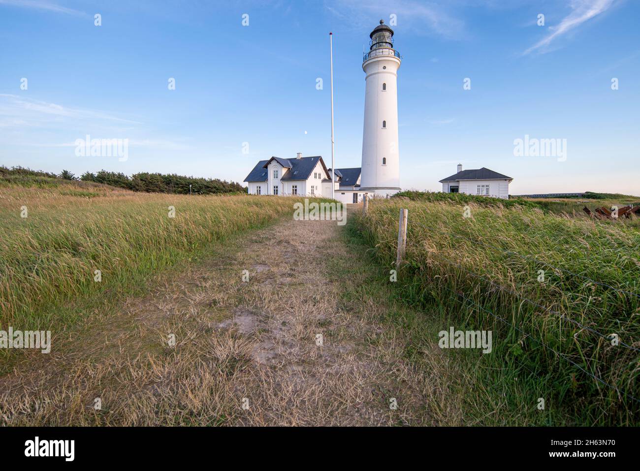 hirtshals fyr lighthouse,north jutland,denmark Stock Photo - Alamy