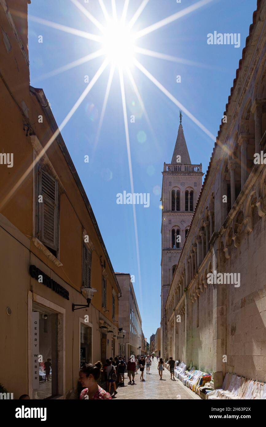church of st. donat,a monumental building from the 9th century in zadar ...
