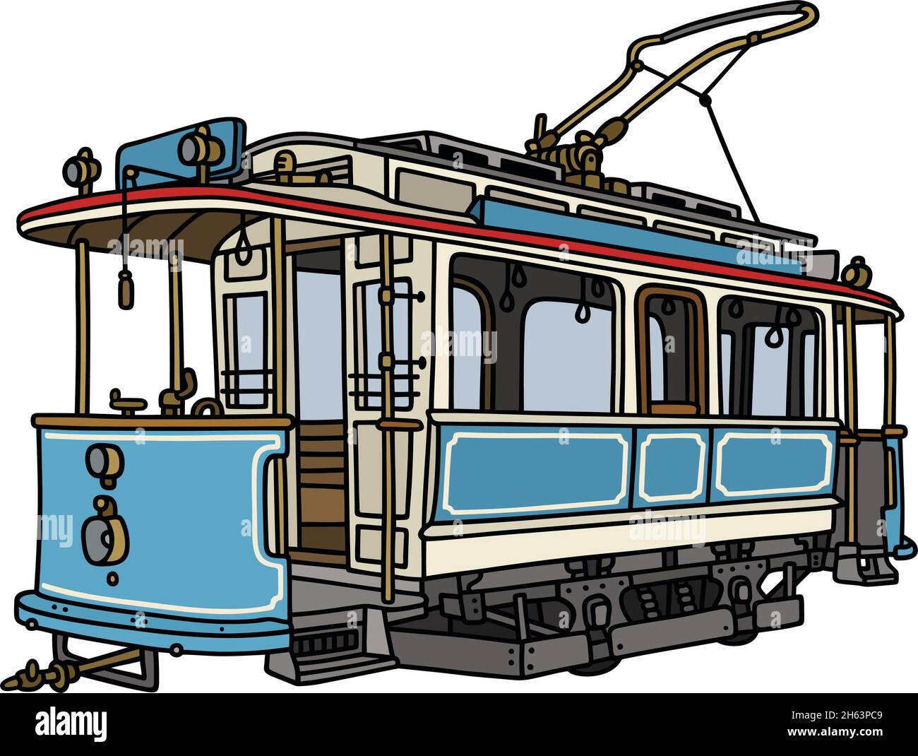 Tramway rail Cut Out Stock Images & Pictures - Alamy