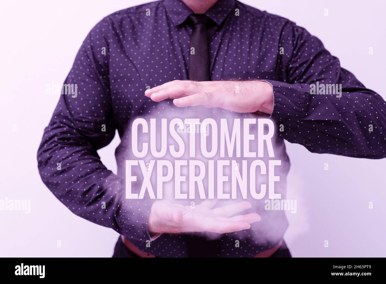 Writing displaying text Customer Experience. Business idea product of ...