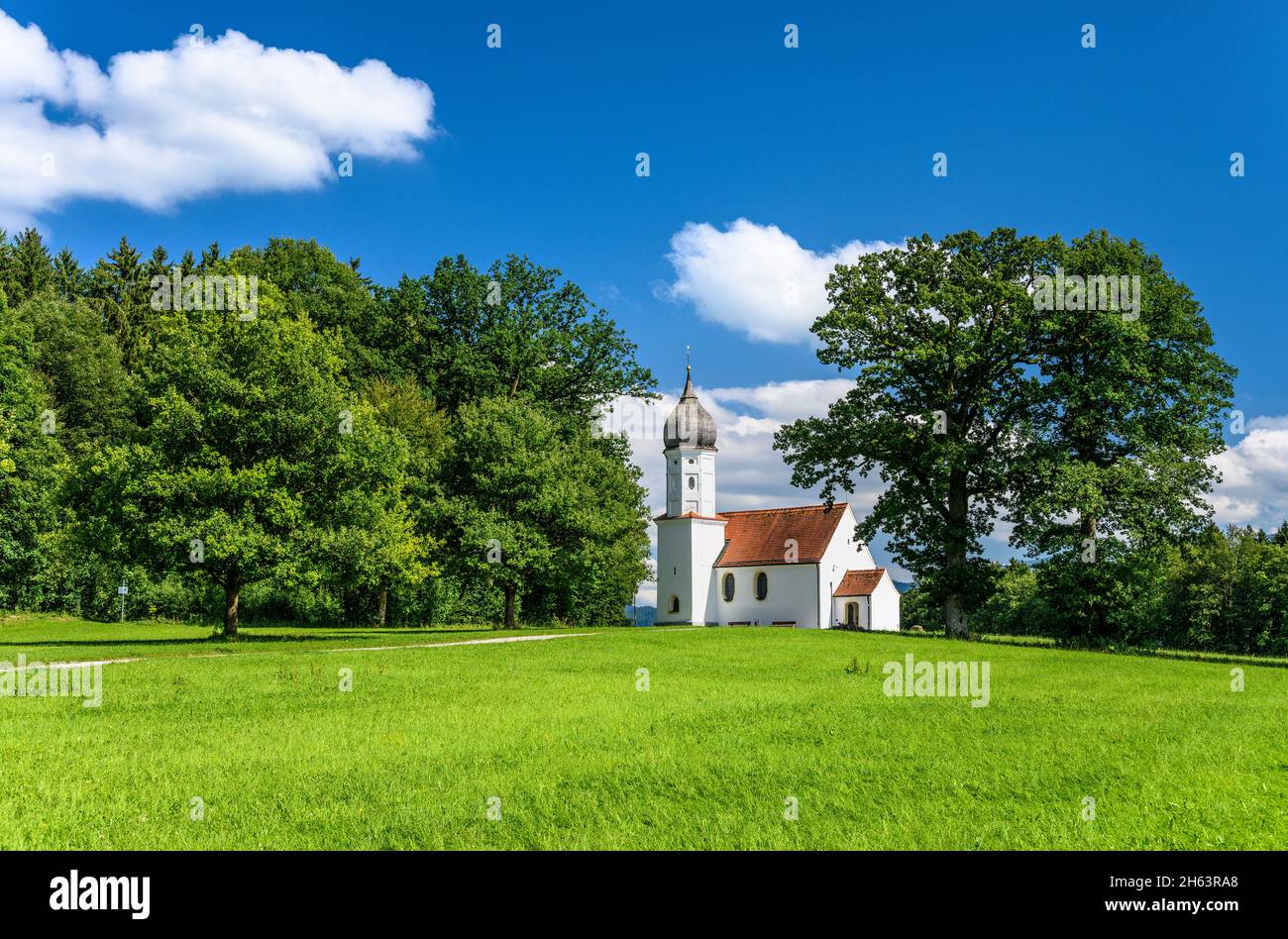 germany,bavaria,upper bavaria,pfaffenwinkel,penzberg,landscape at the ...