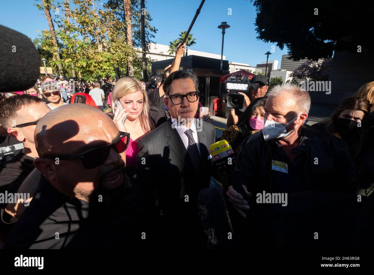 Los Angeles, California, USA. 12th Nov, 2021. Matthew Rosengart ...