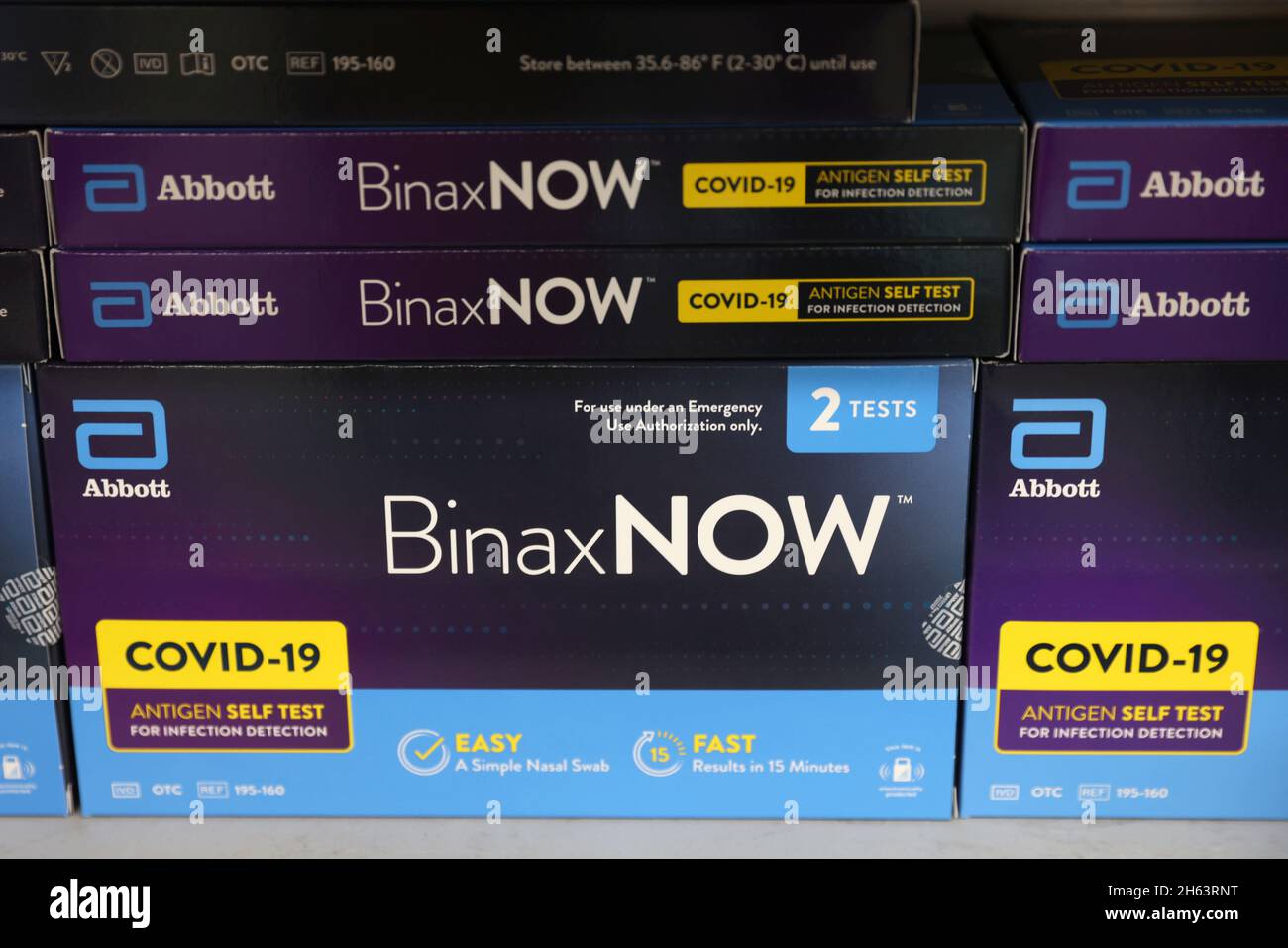 Covid 19 antigen self test hi-res stock photography and images - Alamy