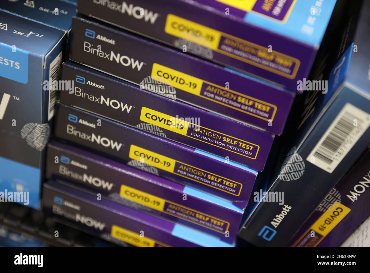 Covid 19 antigen self test hi-res stock photography and images - Alamy