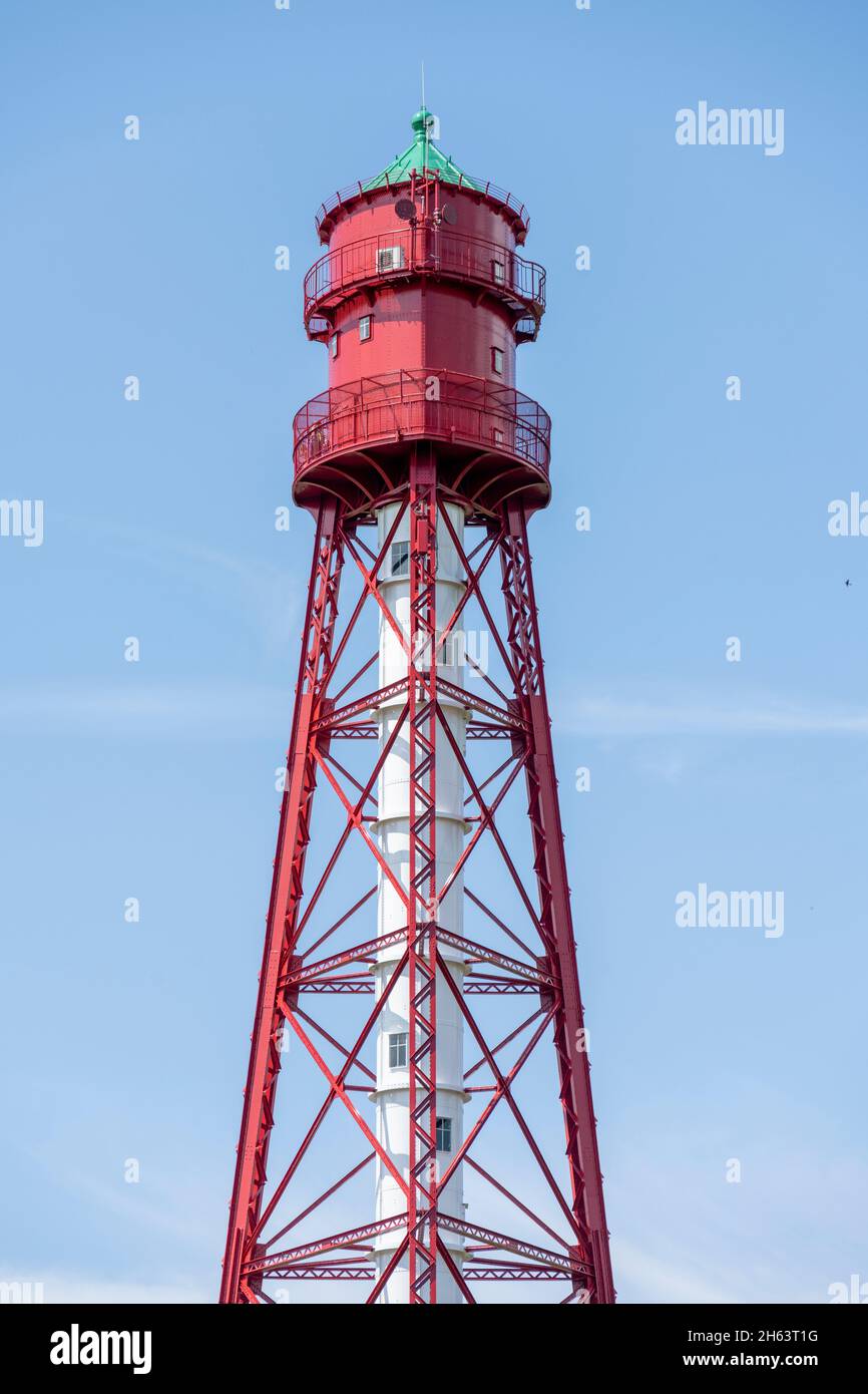 germany,lower saxony,east frisia,the campen lighthouse is the tallest ...