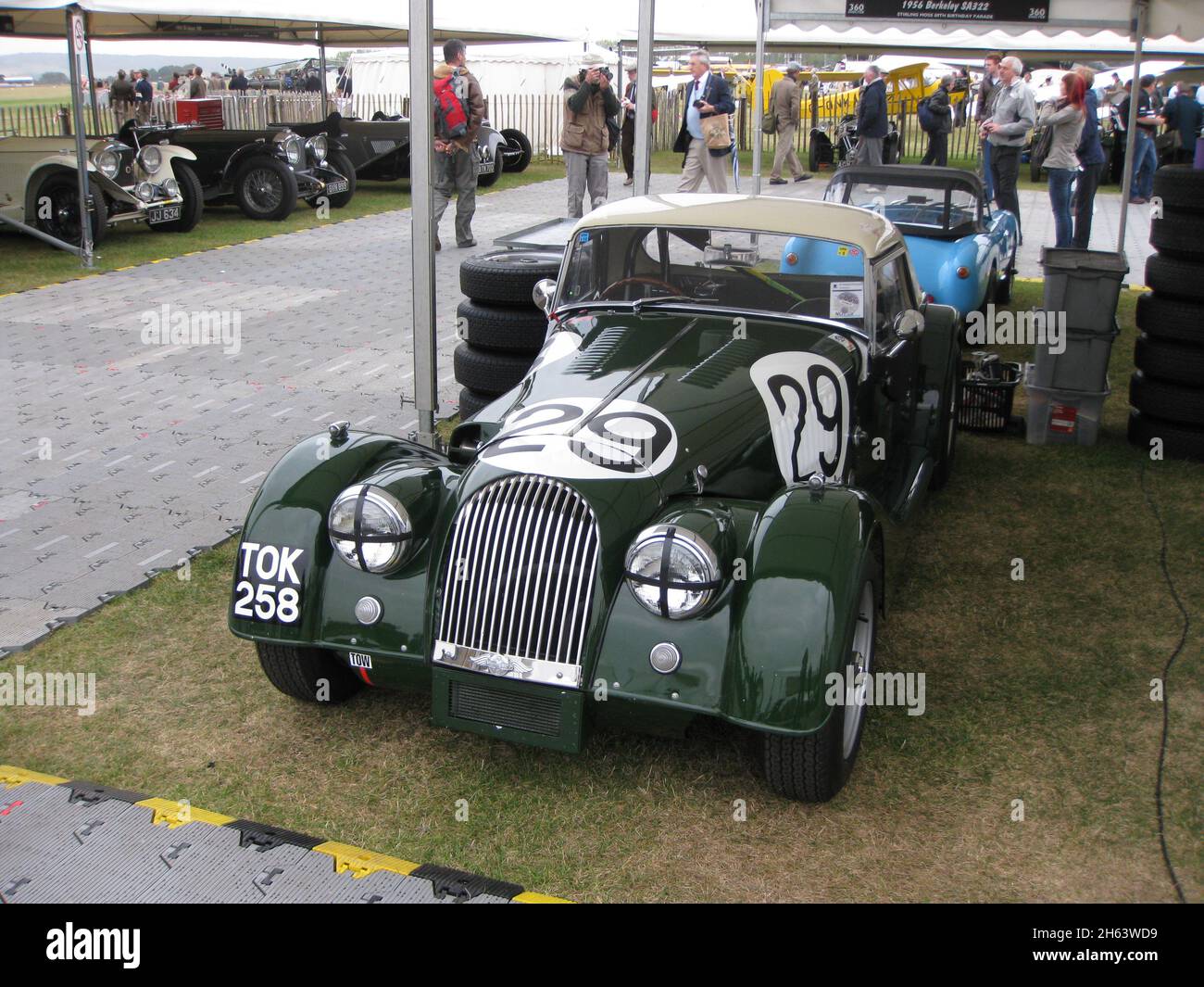 Ex Le Mans Morgan Plus 4, TOK 258 at Goodwood Revival Sep 18th 2009 ...