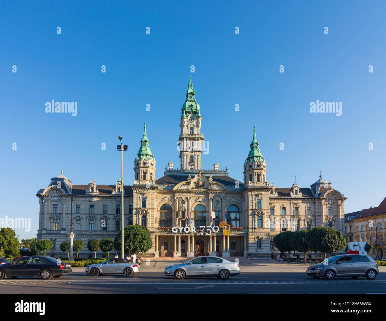 Town hall in gyor moson sopron hi-res stock photography and images - Alamy