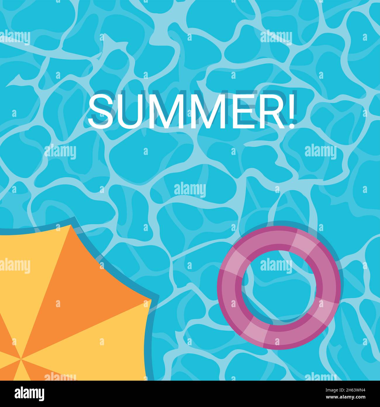 Beach top view wave Stock Vector Images - Alamy