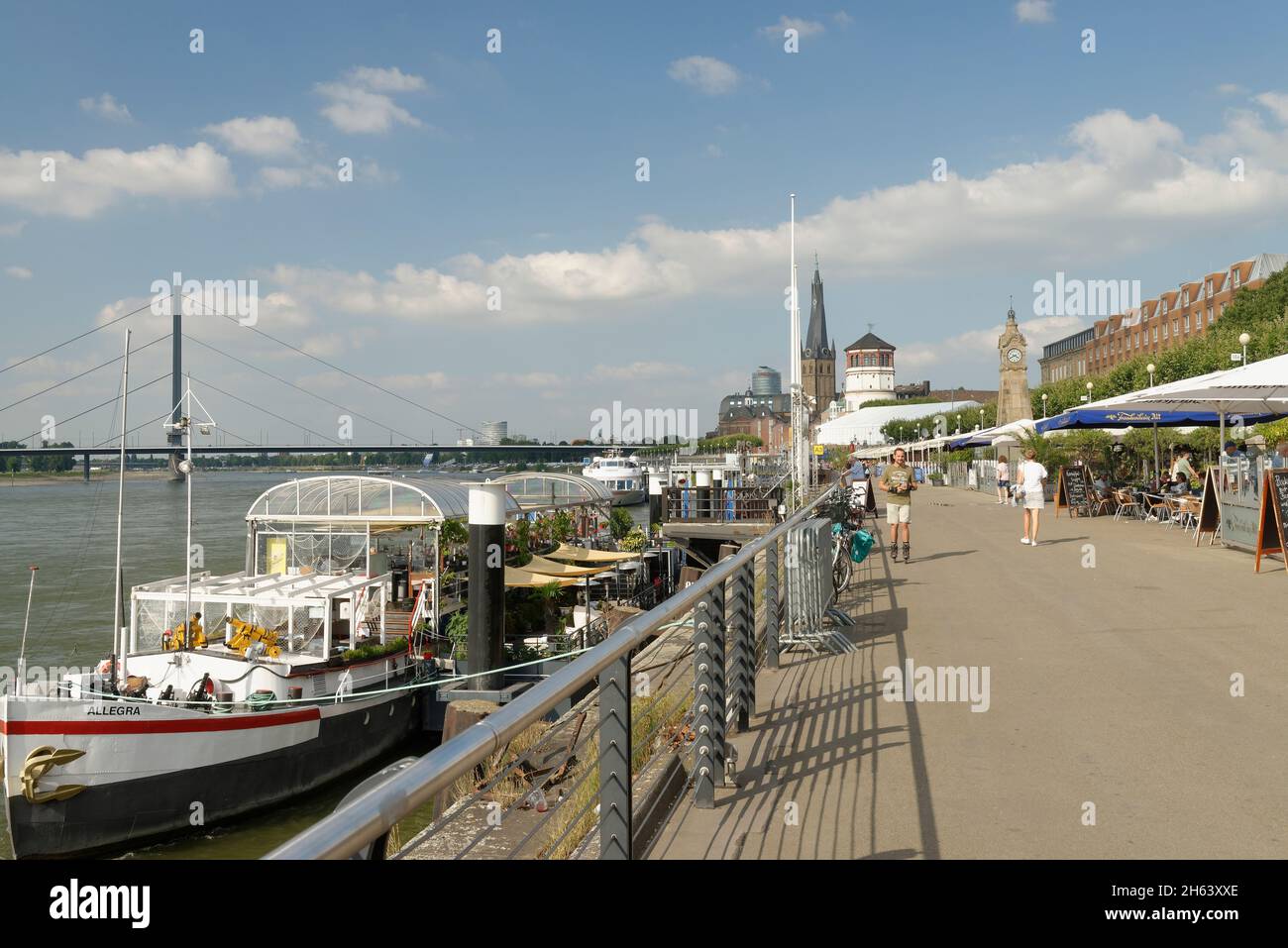 Clock tower dusseldorf hi-res stock photography and images - Alamy