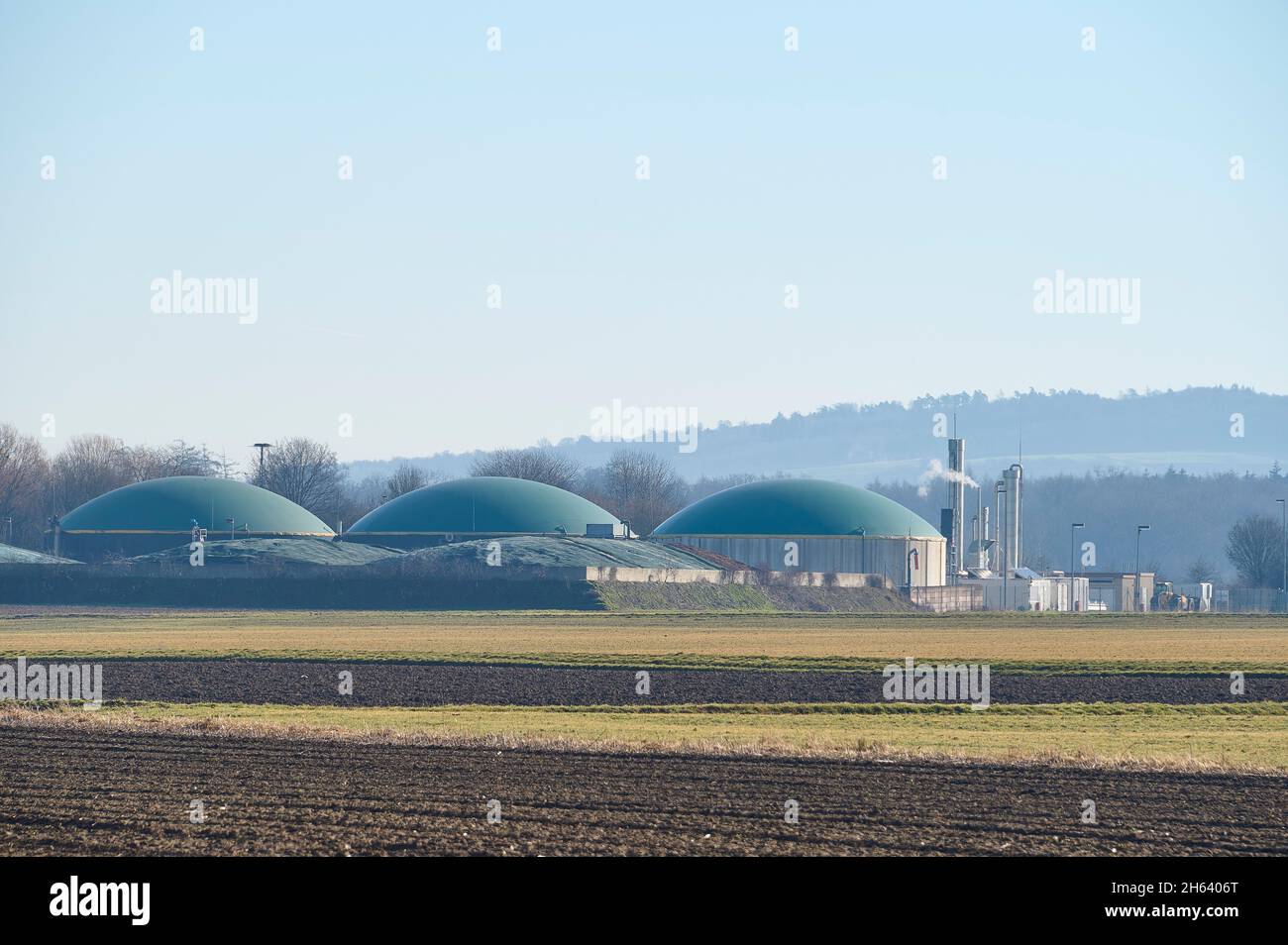 Biogas production plant bio hi-res stock photography and images - Alamy