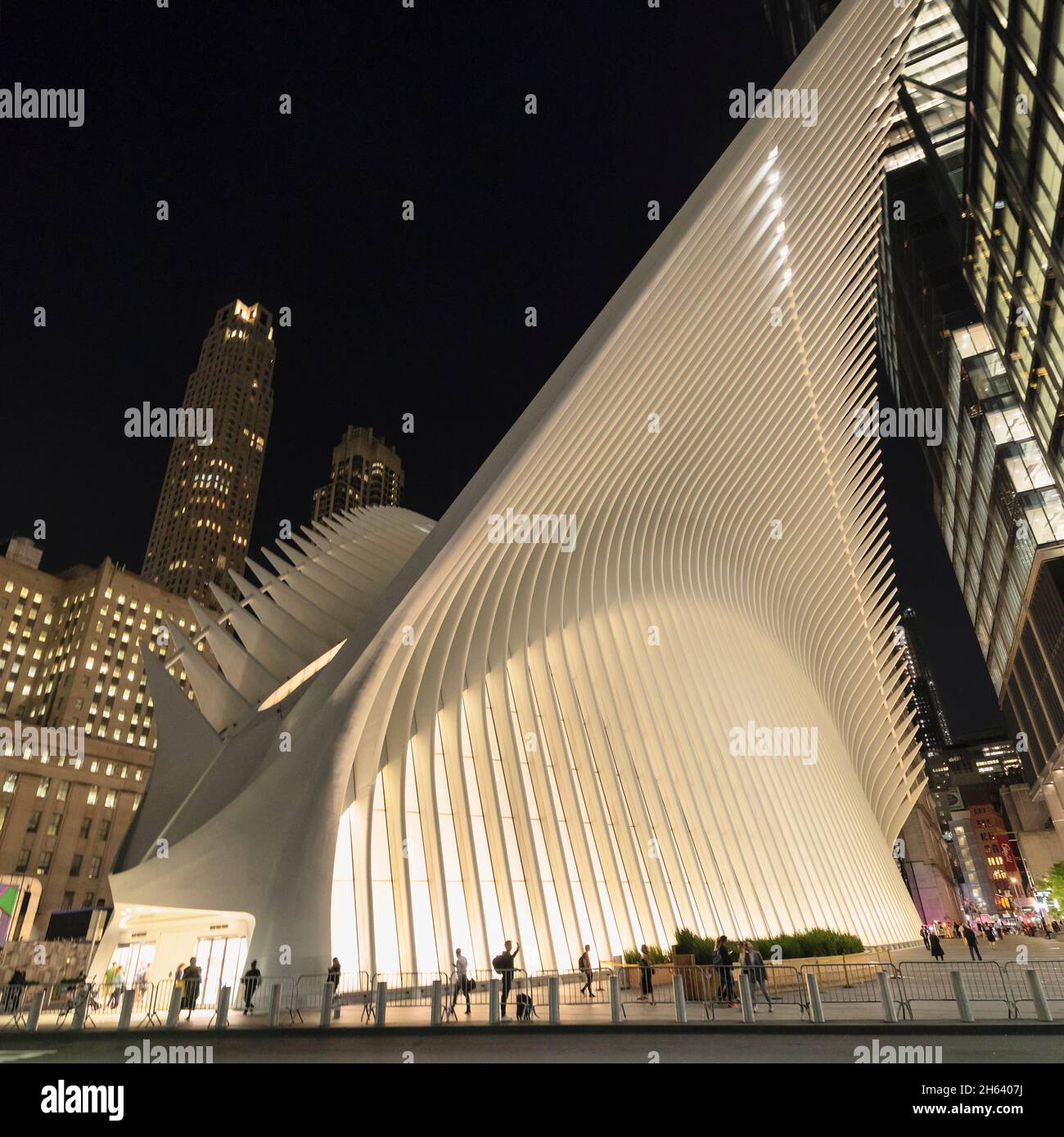 oculus concourse,financial district,manhattan,new york city,usa Stock ...