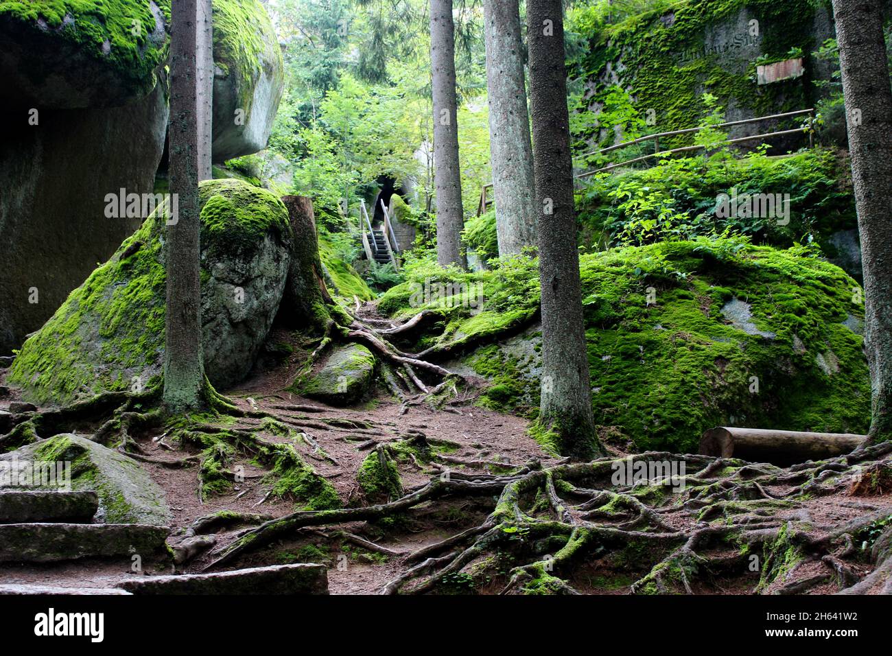 Geotope luisenburg rock labyrinth hi-res stock photography and images ...