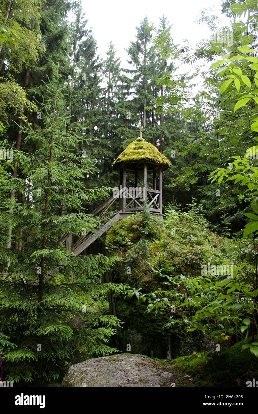germany,bavaria,fichtelgebirge,wunsiedel,luisenburg rock labyrinth ...