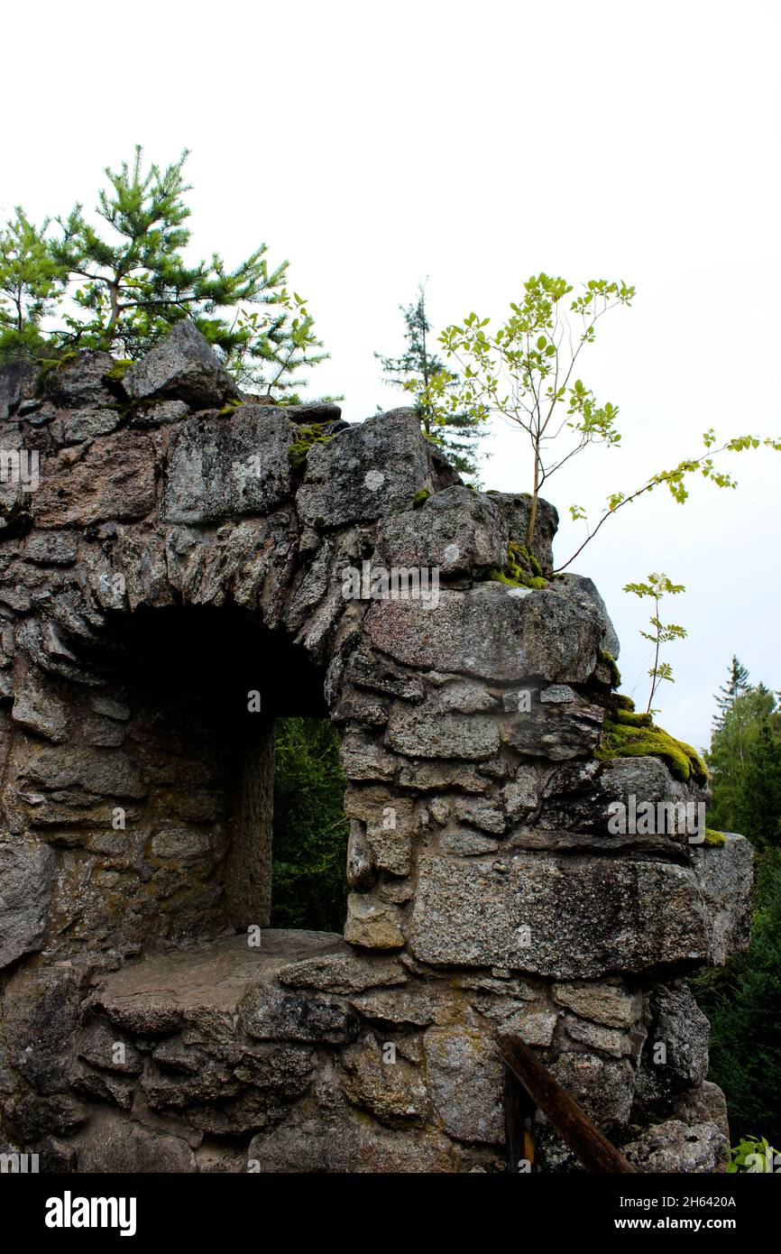 germany,bavaria,fichtelgebirge,wunsiedel,luisenburg rock labyrinth ...