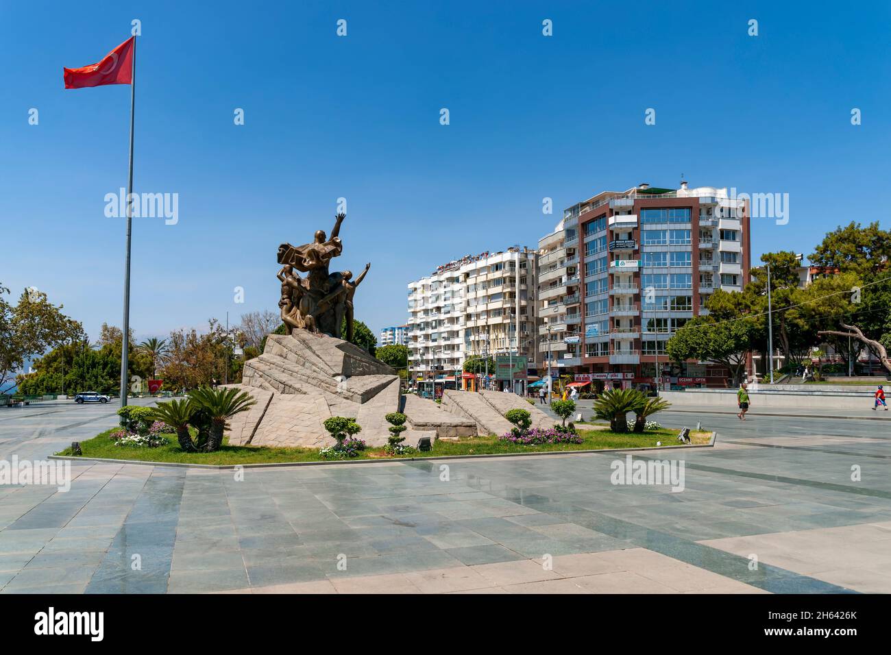 cumhuriyet meydani (republic square) antalya,turkey Stock Photo - Alamy
