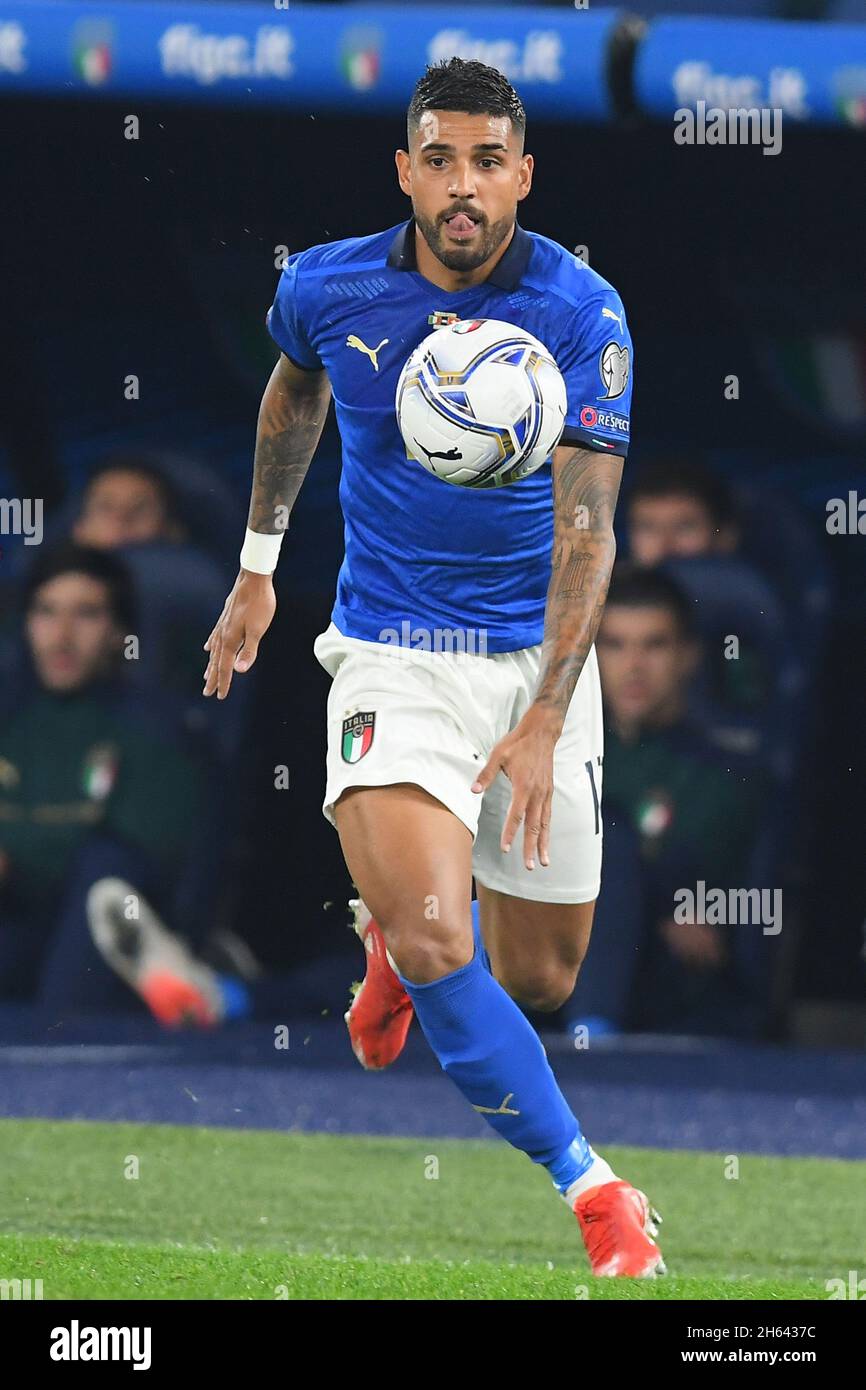 ROME, ITALY - November 12 : Emerson Palmieri do Santos of Italy in ...
