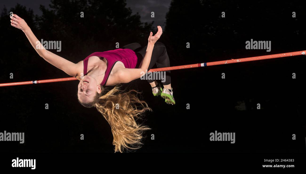 High jumper hi-res stock photography and images - Alamy