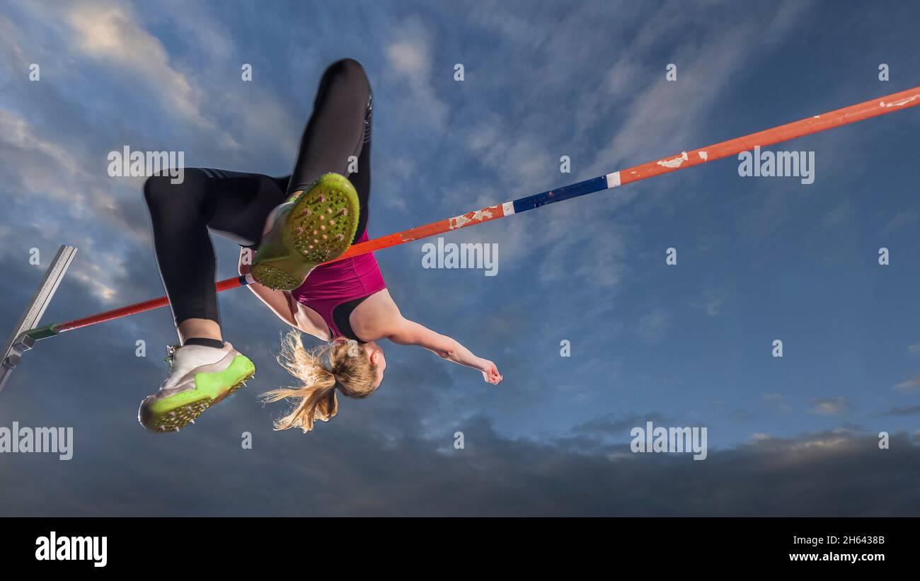 High jumper hi-res stock photography and images - Alamy