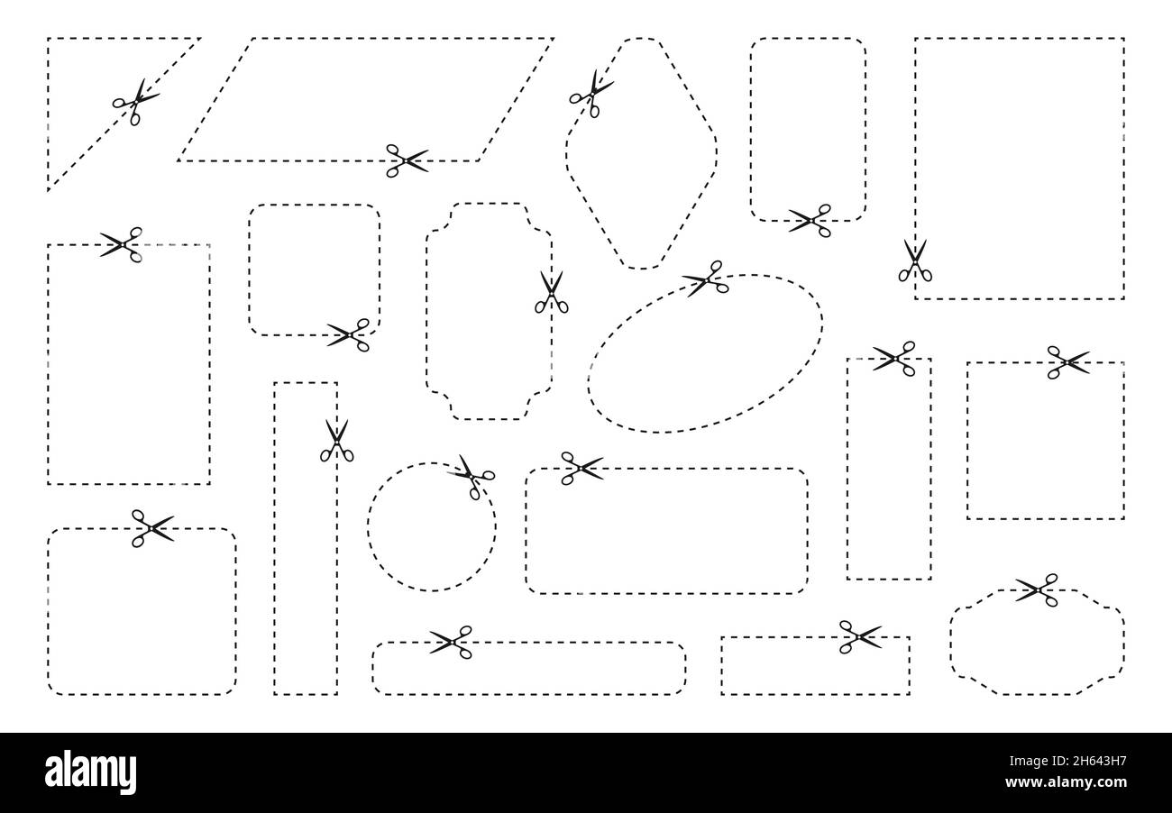 Cut paper Black and White Stock Photos & Images - Alamy