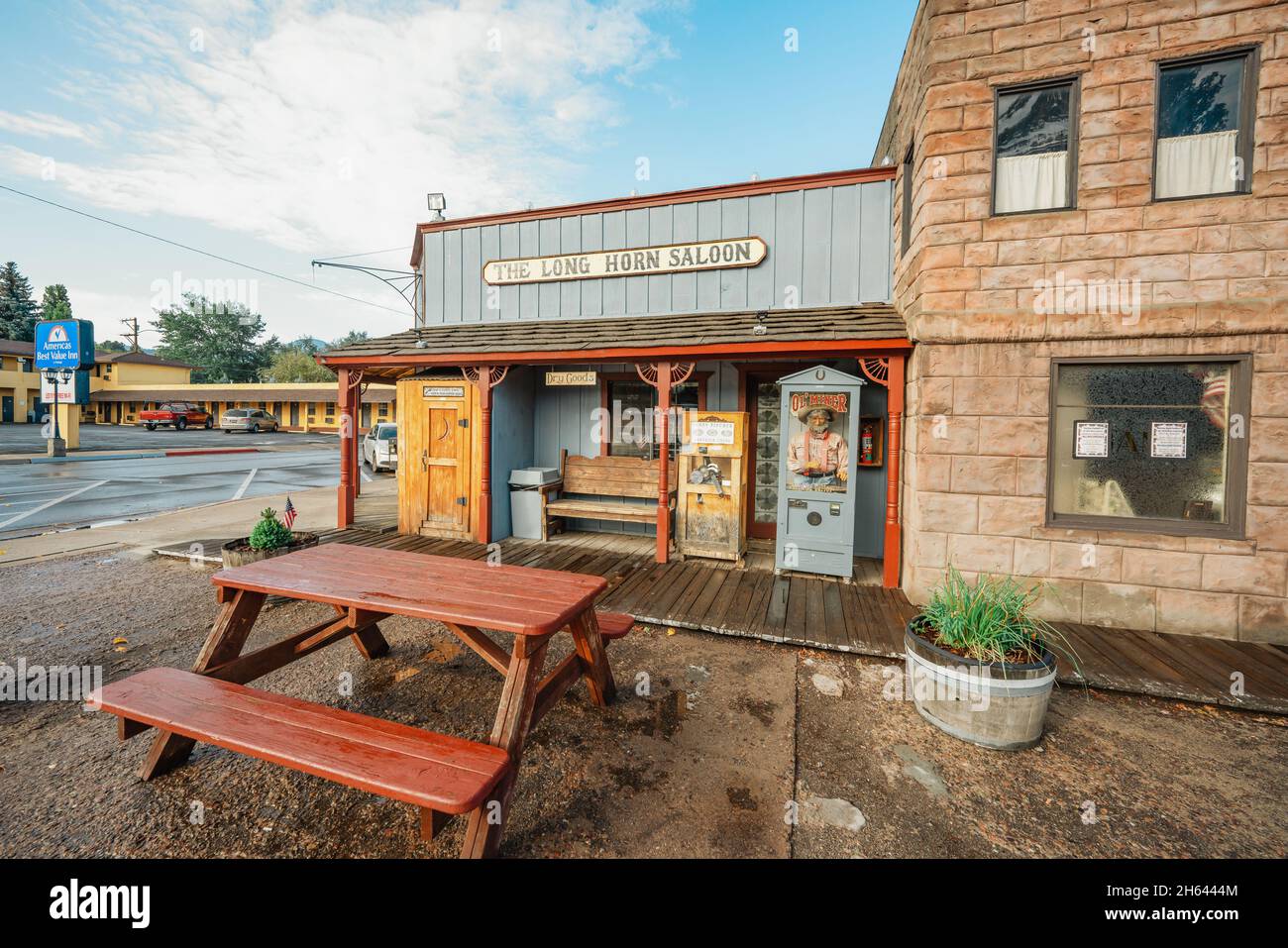 Williams, Arizona, USA - September 27, 2021 Wild West Junction set ...