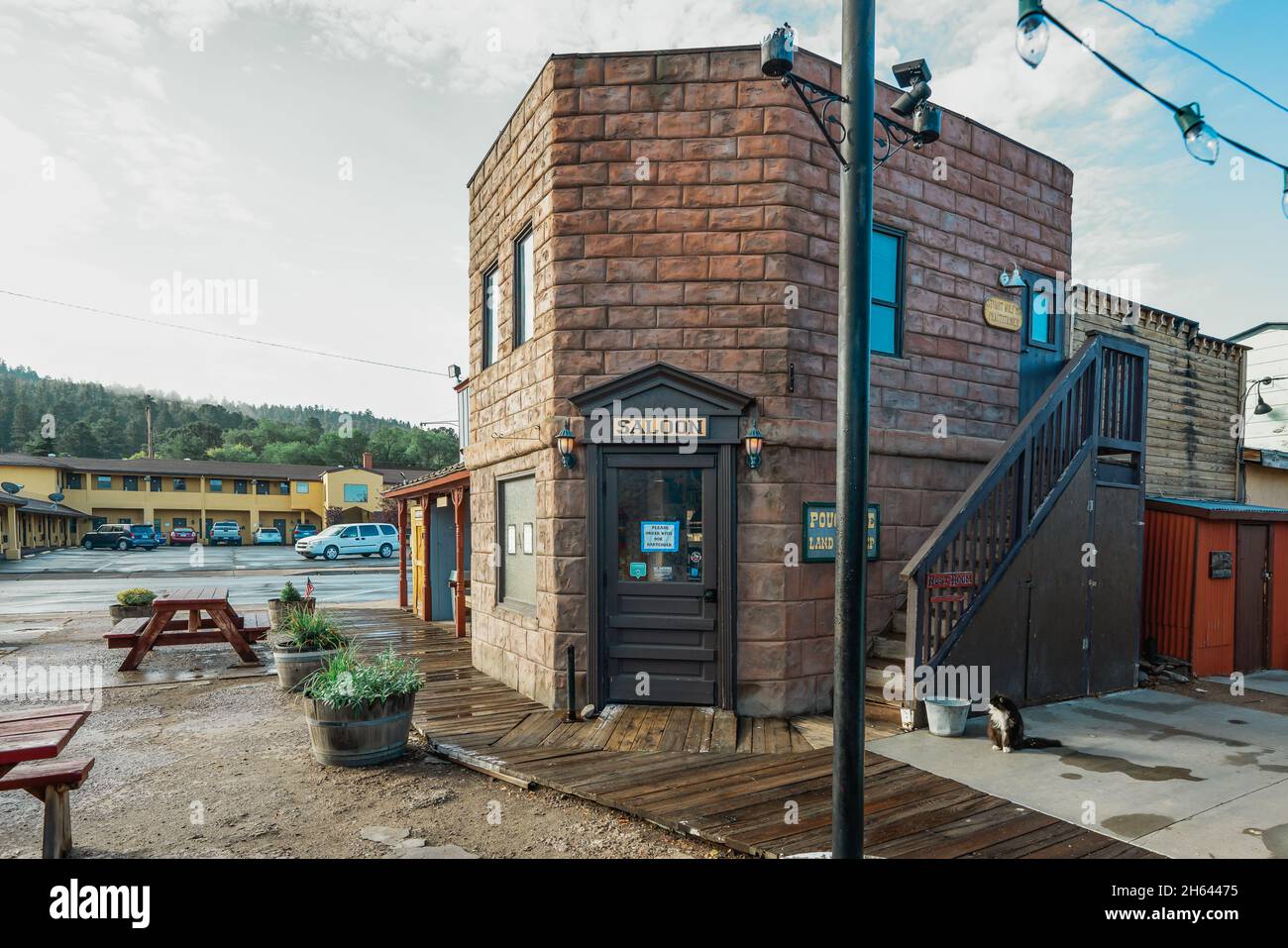 Williams, Arizona, USA - September 27, 2021 Wild West Junction set ...