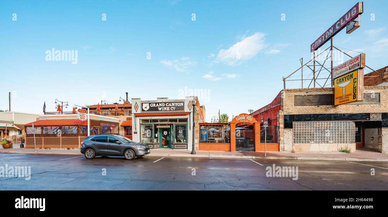 Williams, Arizona, USA - September 27, 2021 Historical Route 66 ...