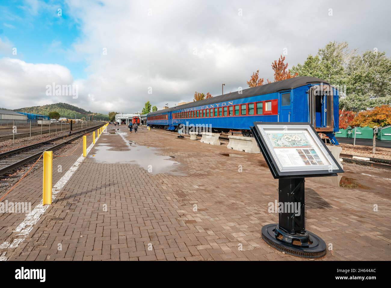 Williams, Arizona, USA - September 27, 2021 Historic Grand Canyon ...