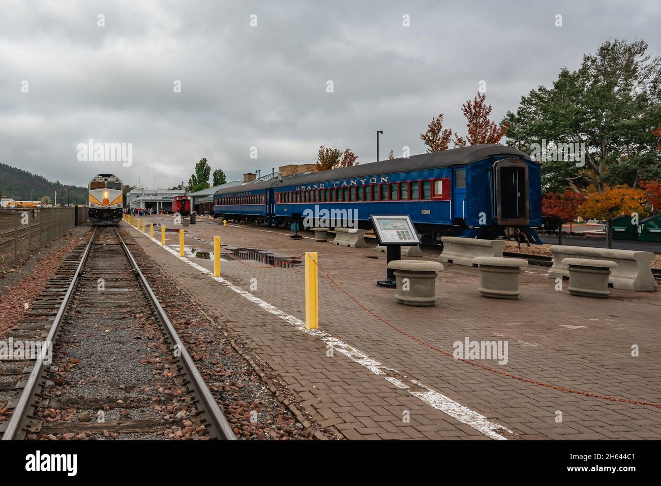 Williams, Arizona, USA - September 27, 2021 Historic Grand Canyon ...