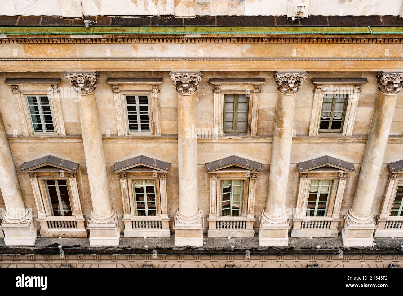 Balconies and colonnades hi-res stock photography and images - Alamy