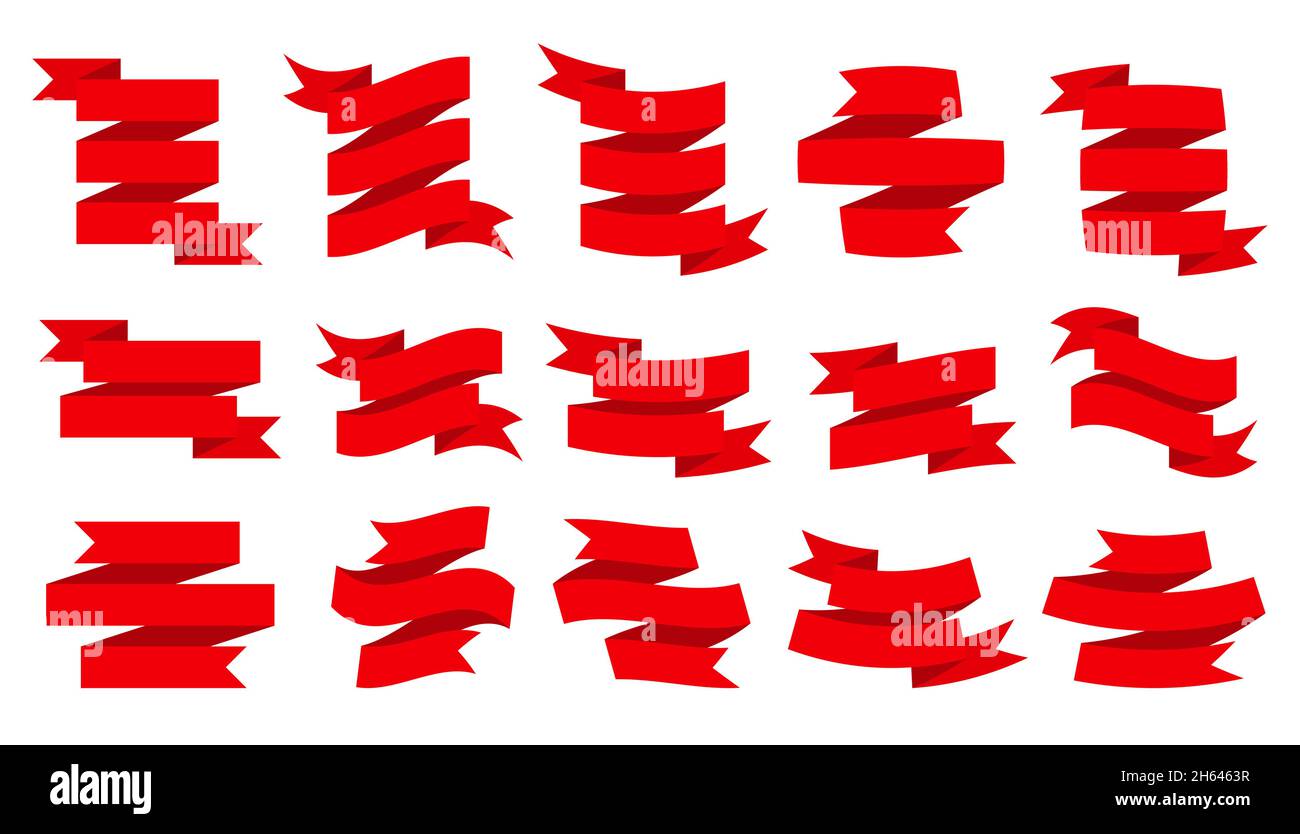 Red white heraldic banner hi-res stock photography and images - Alamy