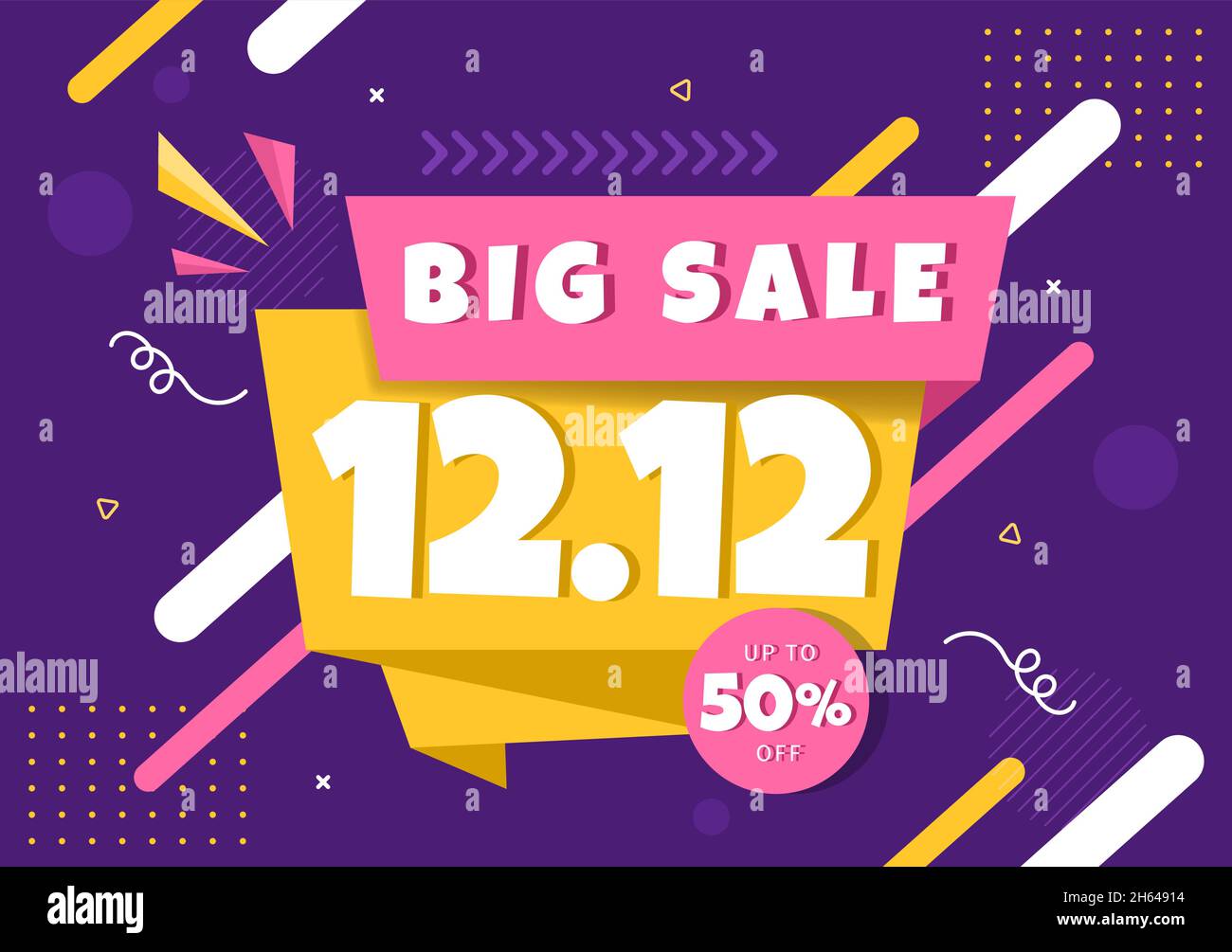 Special 12.12 Shopping Day with Super Sale Discount Poster or Banner ...