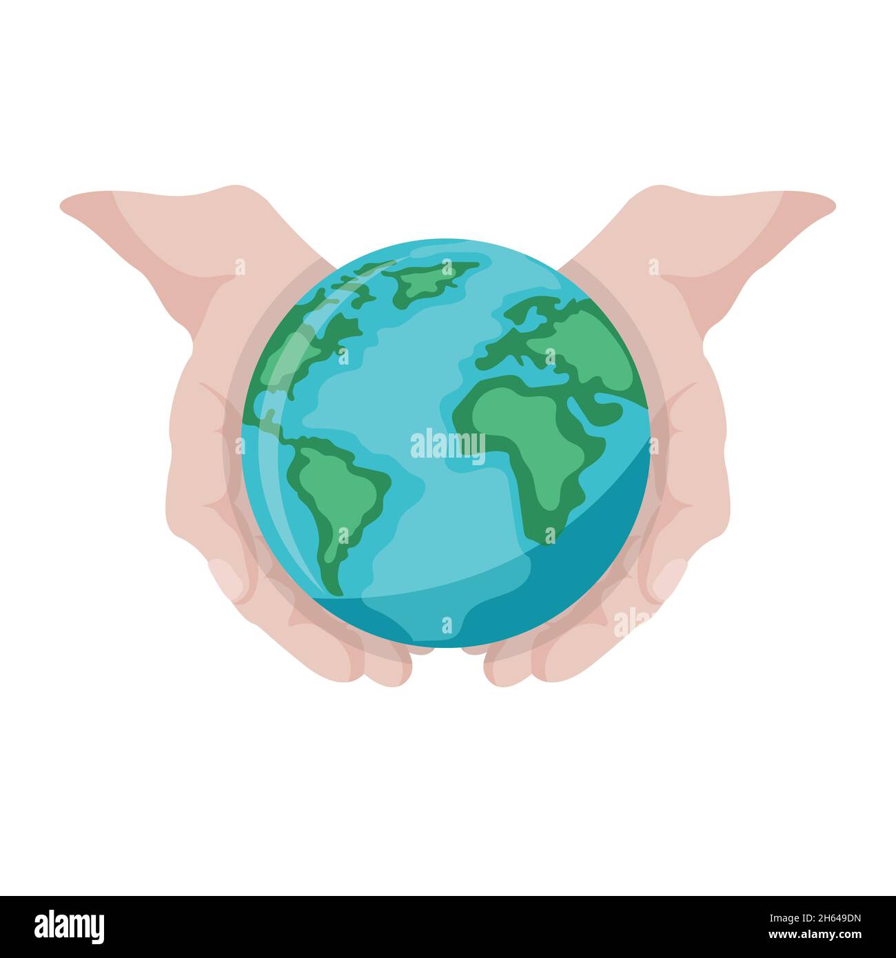 Earth day celebration Cut Out Stock Images & Pictures - Alamy