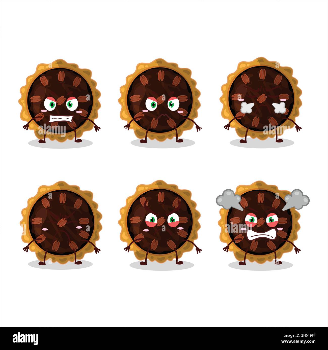 Walnut pie Stock Vector Images - Alamy