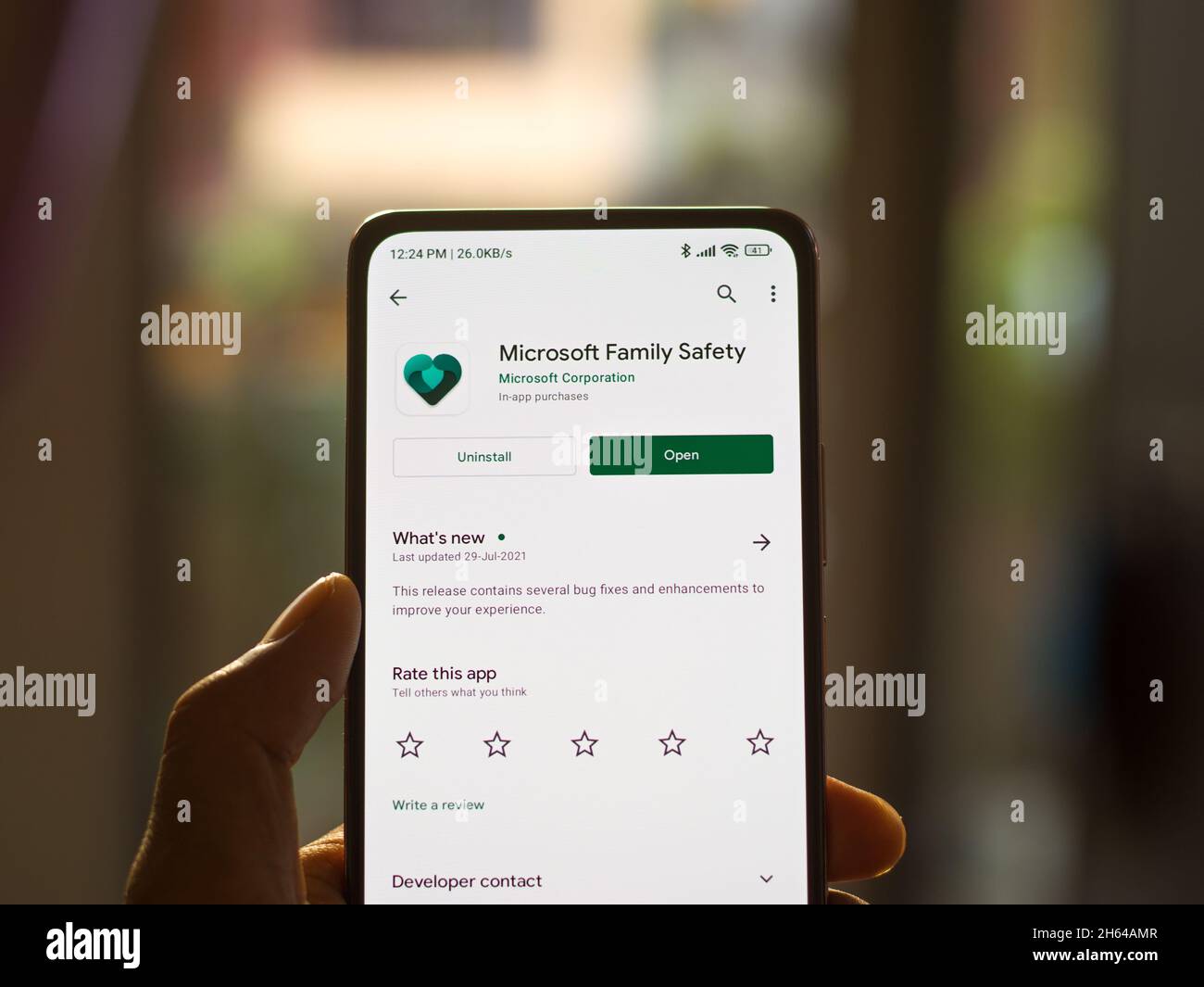 Microsoft family safety logo hi-res stock photography and images - Alamy