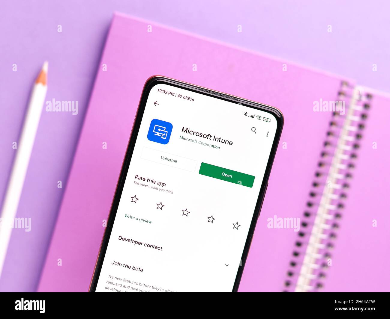 Microsoft intune logo hi-res stock photography and images - Alamy