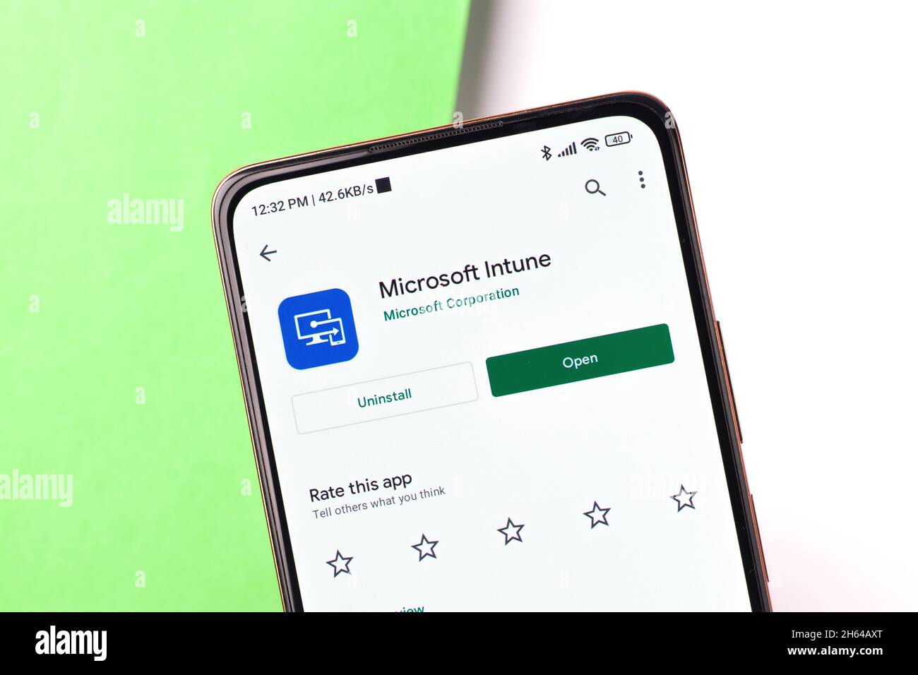 Microsoft intune image hi-res stock photography and images - Alamy