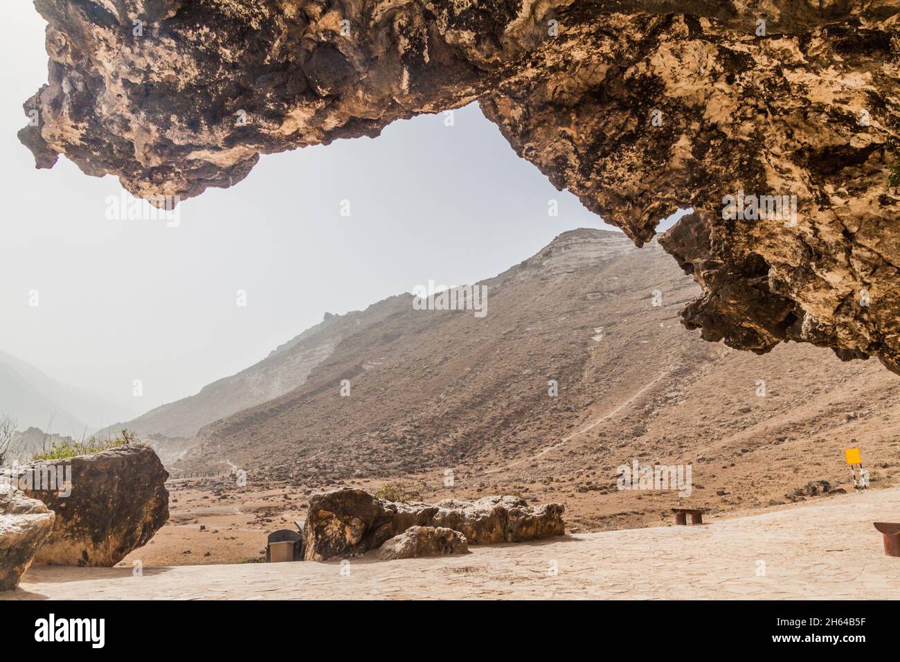 Cliffs at Mughsail, Oman Stock Photo - Alamy