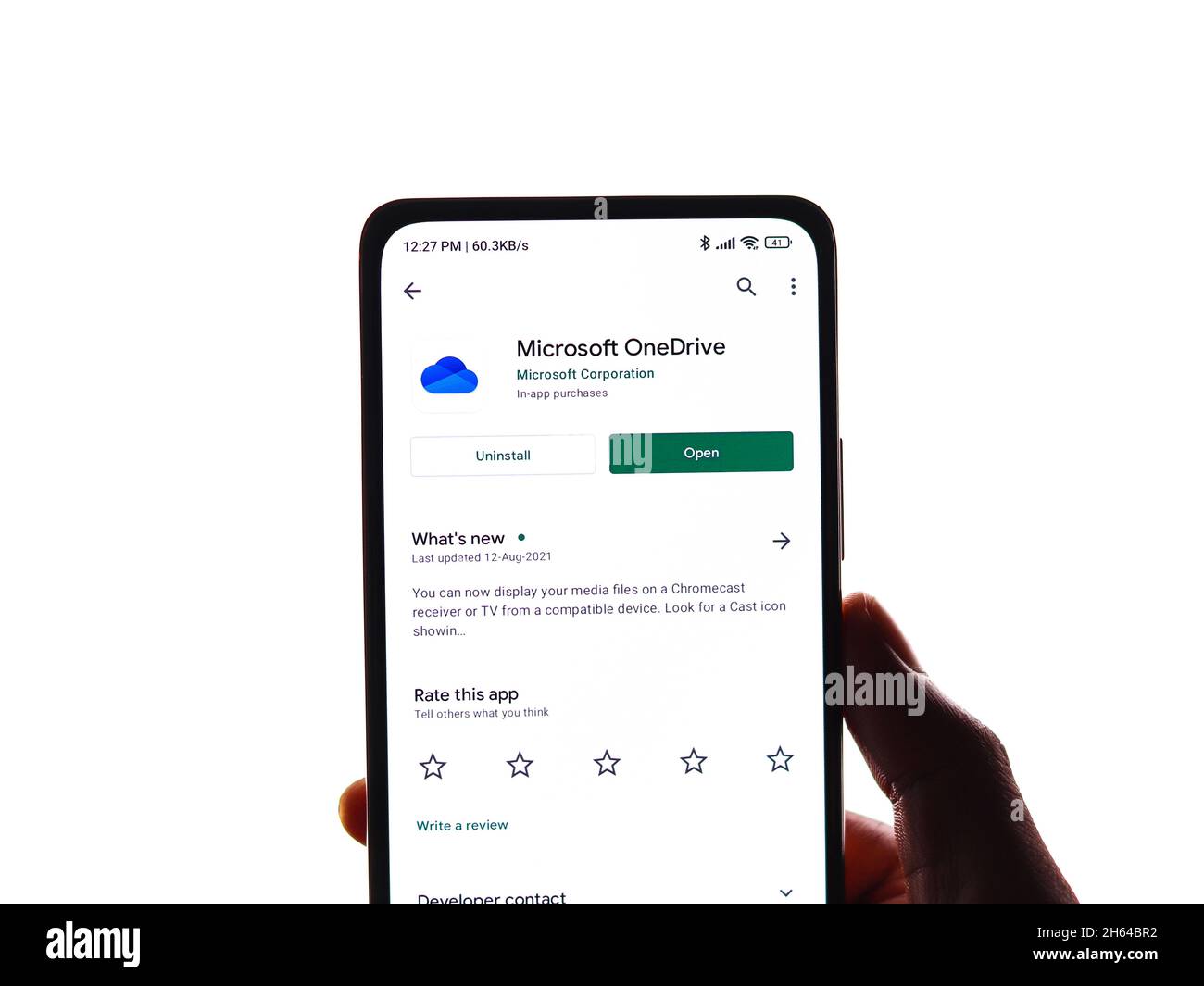 Microsoft onedrive app Cut Out Stock Images & Pictures - Alamy