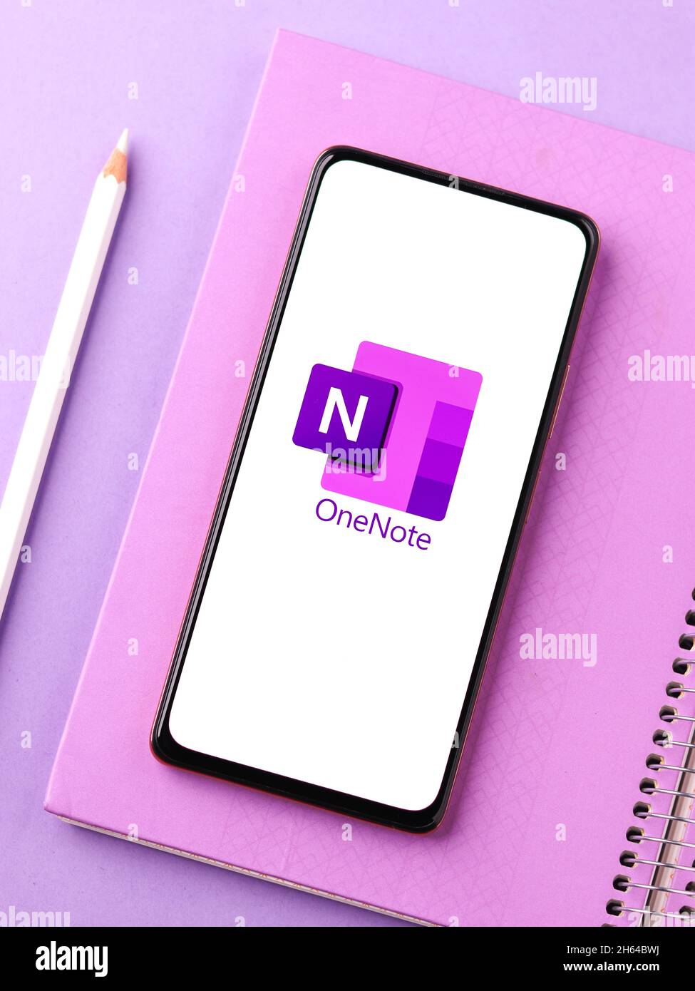 West Bangal, India - November 11, 2021 : Microsoft OneNote logo on ...