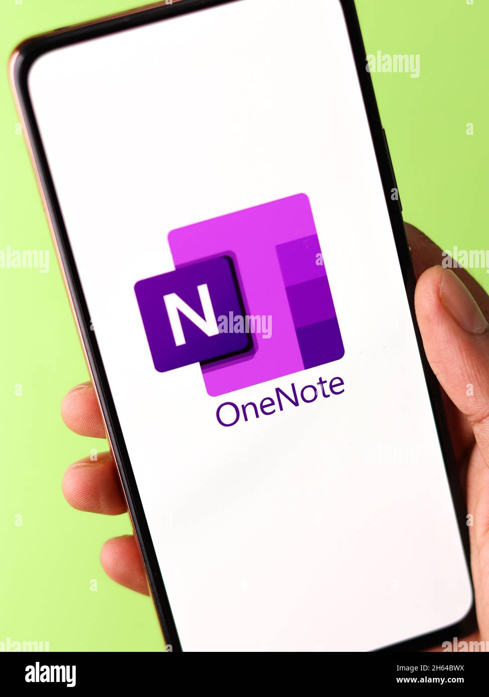 West Bangal, India - November 11, 2021 : Microsoft OneNote logo on ...