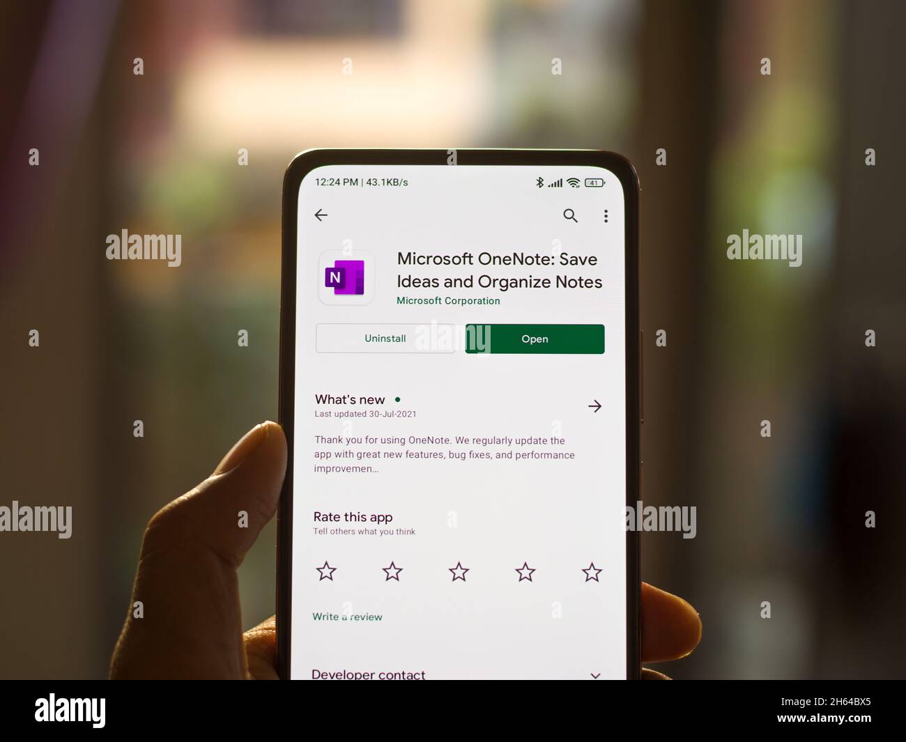 Microsoft one note hi-res stock photography and images - Alamy