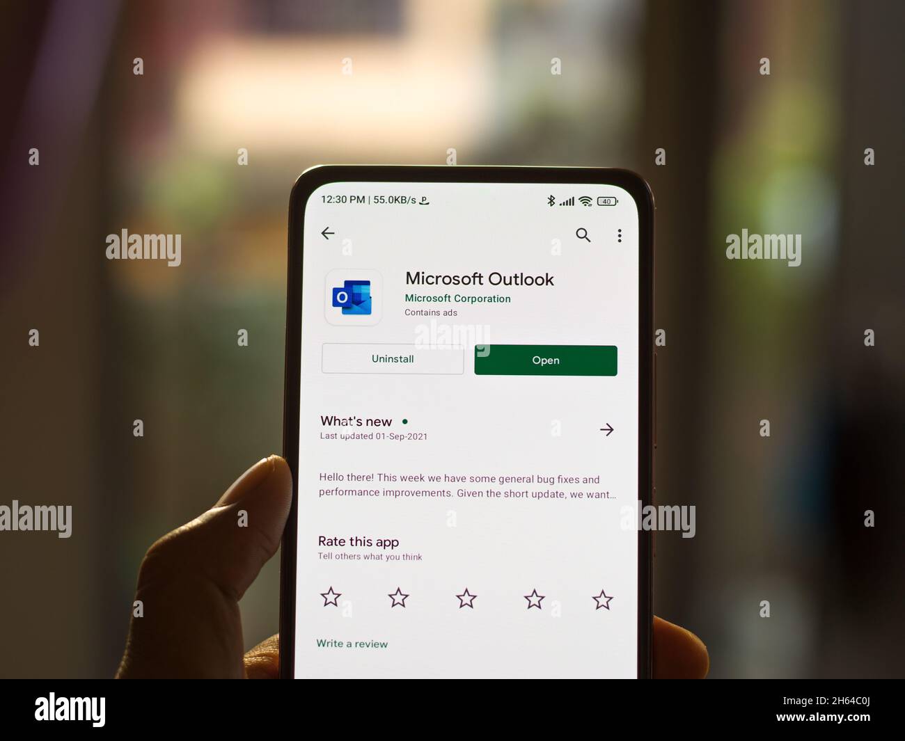 Outlook calendar screen hi-res stock photography and images - Alamy