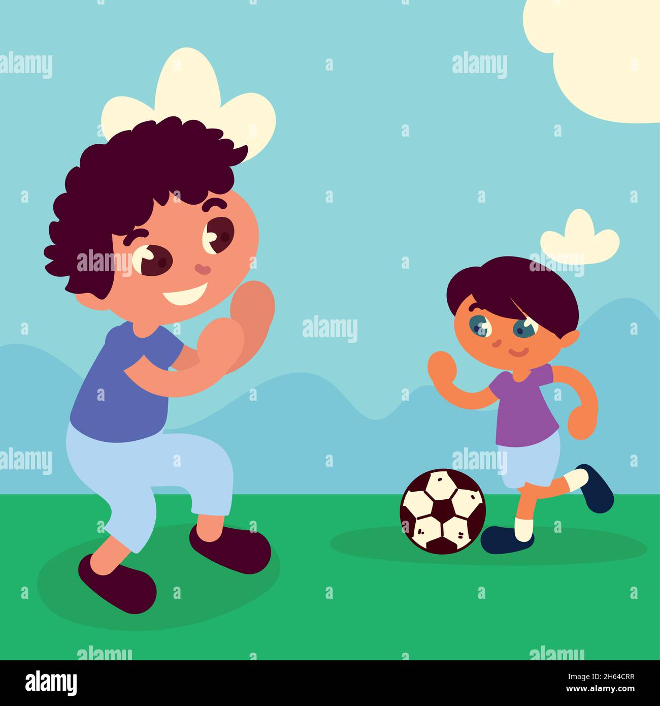 funny boys playing Stock Vector Image & Art - Alamy