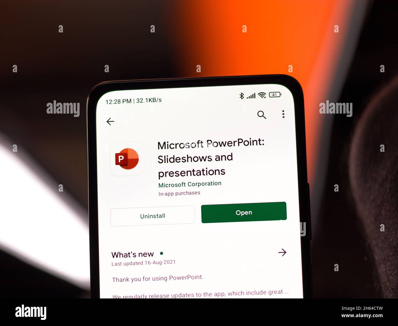 Power point apps hi-res stock photography and images - Alamy