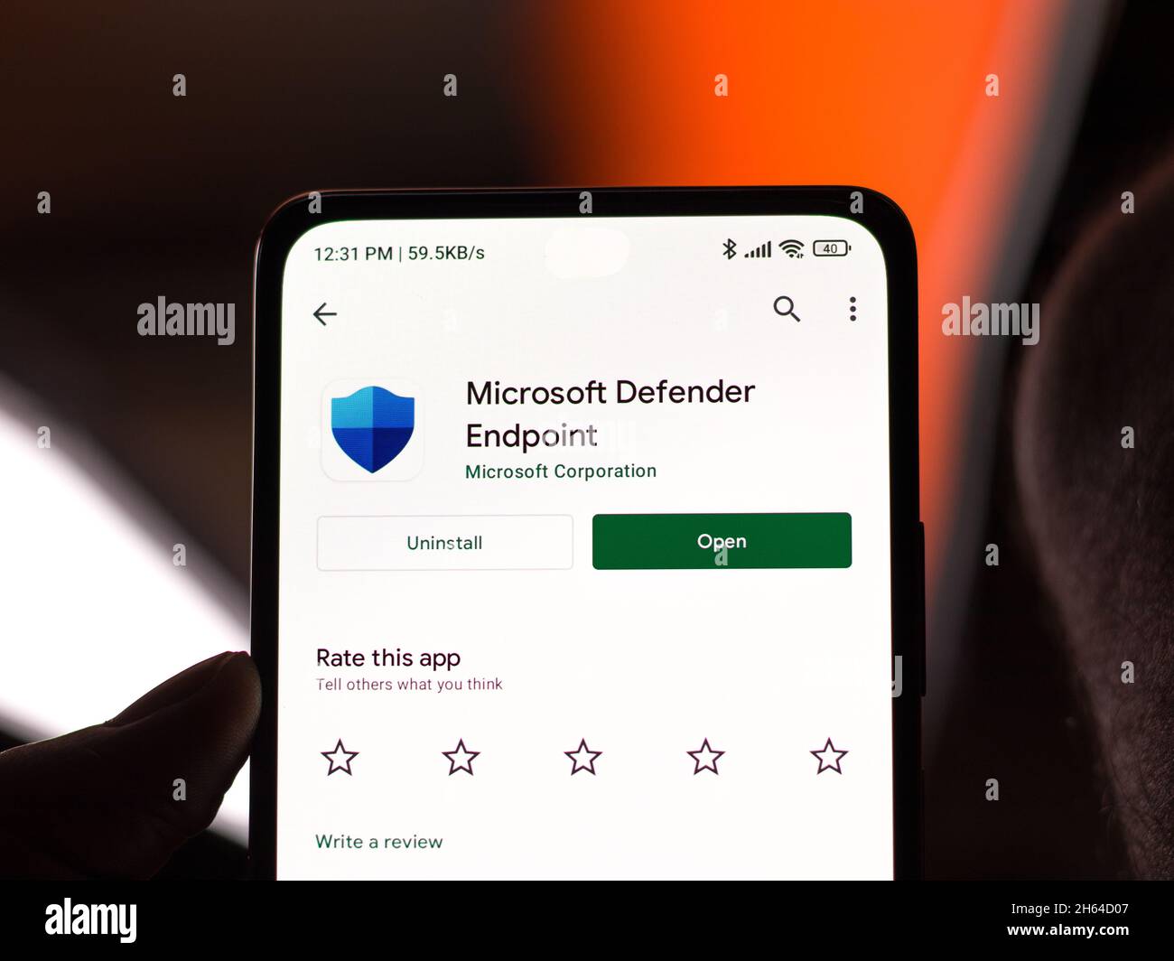 Microsoft security logo hi-res stock photography and images - Alamy
