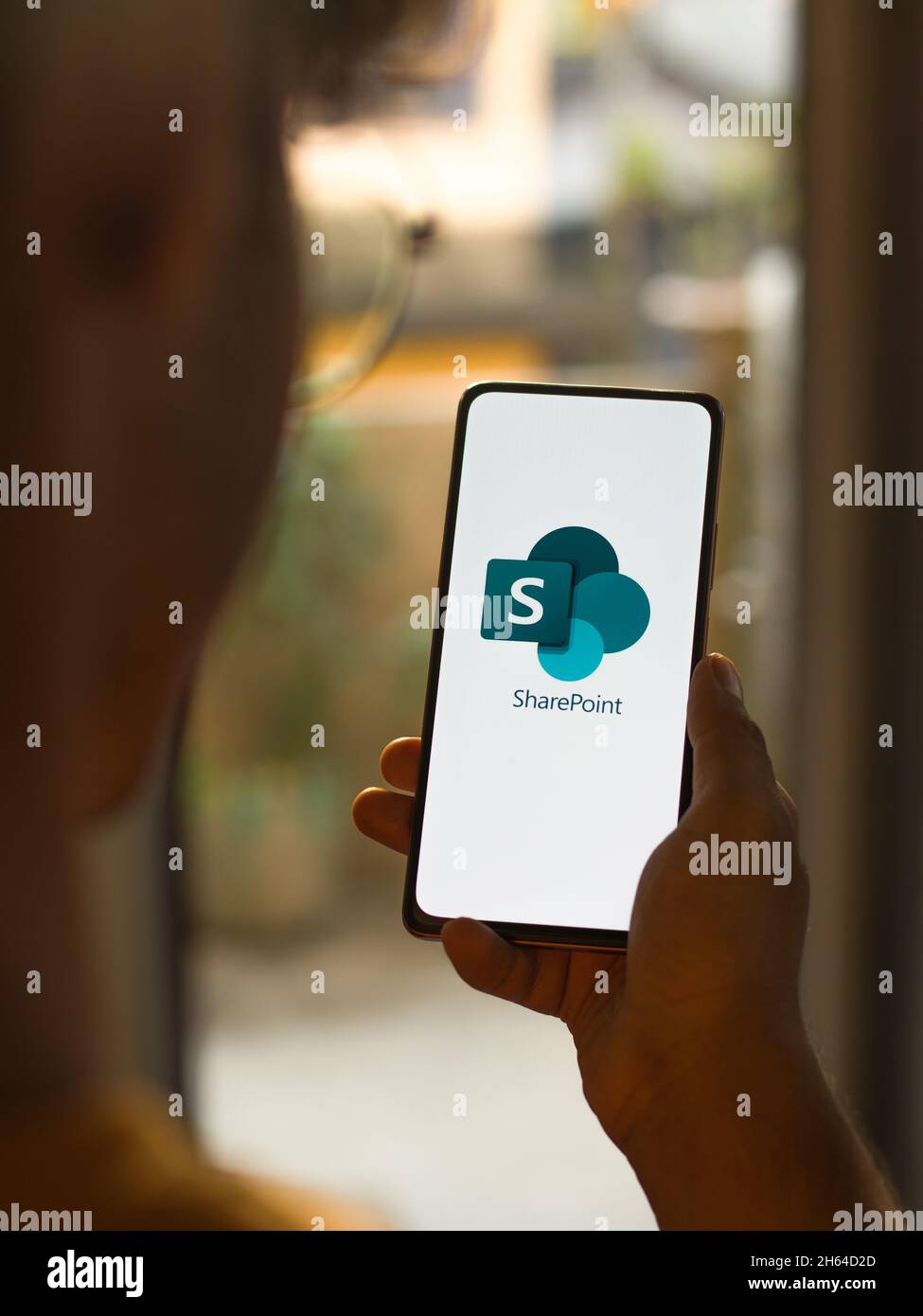 West Bangal, India - November 11, 2021 : Microsoft SharePoint logo on ...